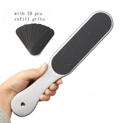 Stainless Foot File With Refill Grits - Buy Product on VIAN NAILS